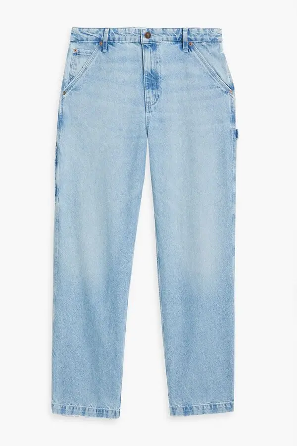 Rag & Bone Sid Faded Mid-rise Straight-leg Jeans