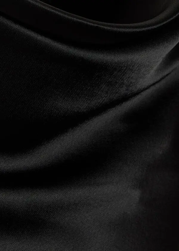 DELOS Anais Satin Maxi Dress