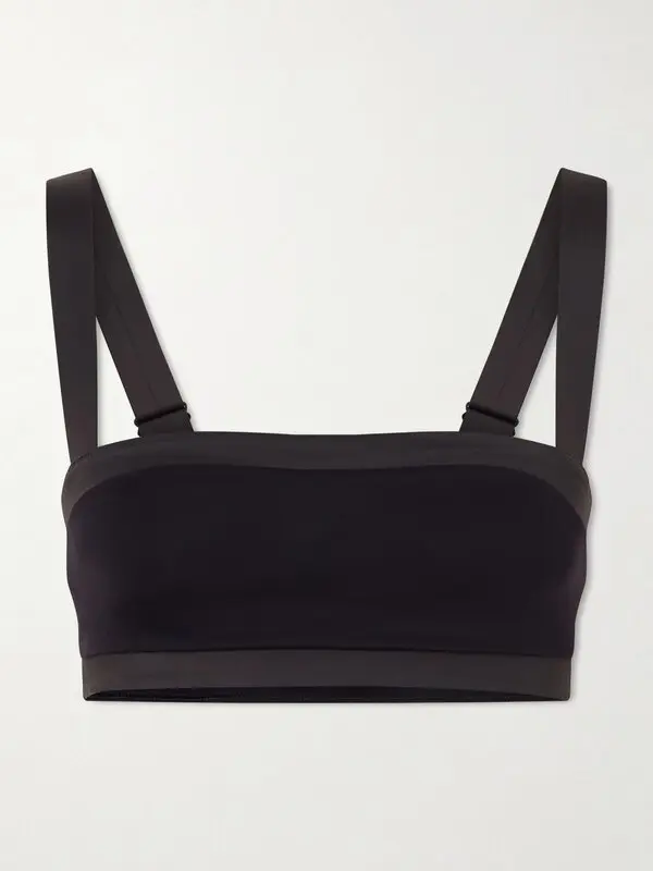 SKIMS Nike Straight Neck Bra - Black