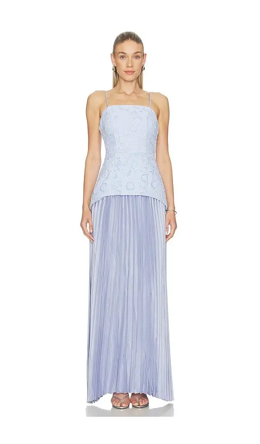 ELLIATT Lacy Strapless Gown