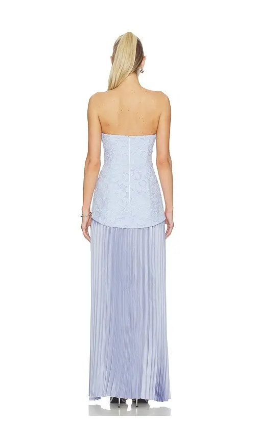 ELLIATT Lacy Strapless Gown