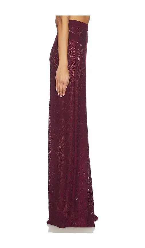 DEME BY GABRIELLA Lace Wide-leg Trousers