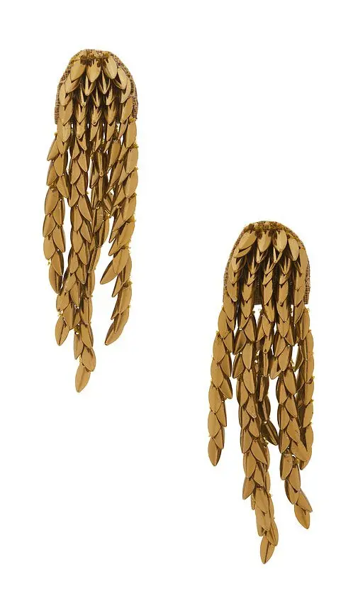 Deepa Gurnani Morrigan Dangle Earrings - Gold