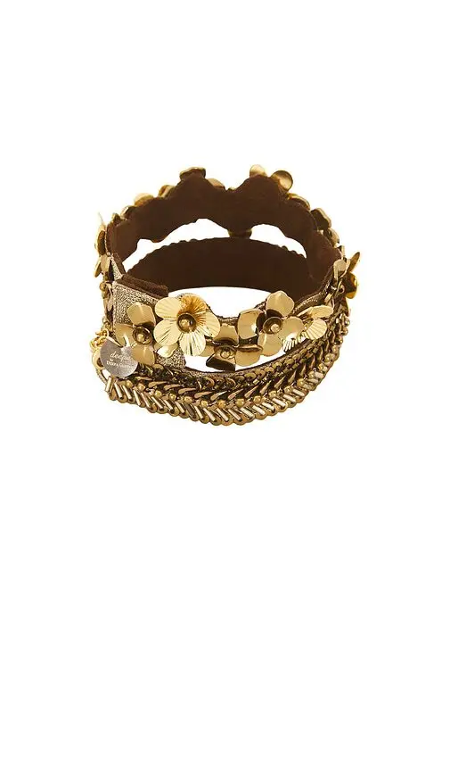 Deepa Gurnani Rika Bracelet - Gold
