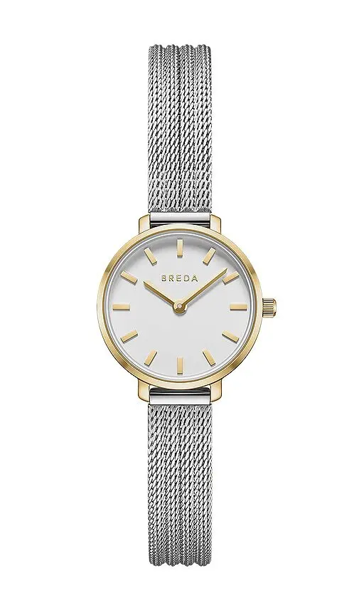 BREDA Beverly Mesh Watch - Two-tone