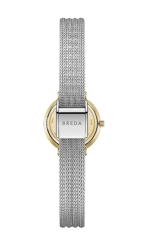 BREDA Beverly Mesh Watch - Two-tone