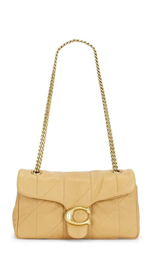 COACH Soft Quilted Tabby 26 Shoulder Bag - Biscuit