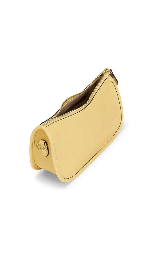 COACH Natural Grain Leather Waverly Shoulder Bag