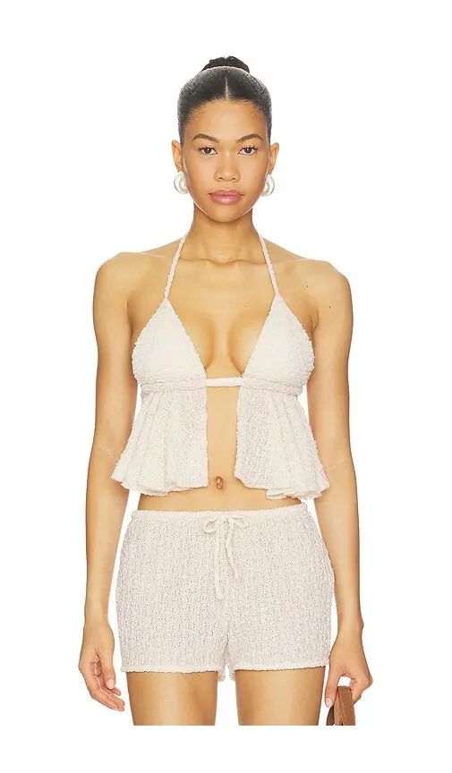 MONTCE X Elsa Hosk Emma Tank Top - Amalia Texture