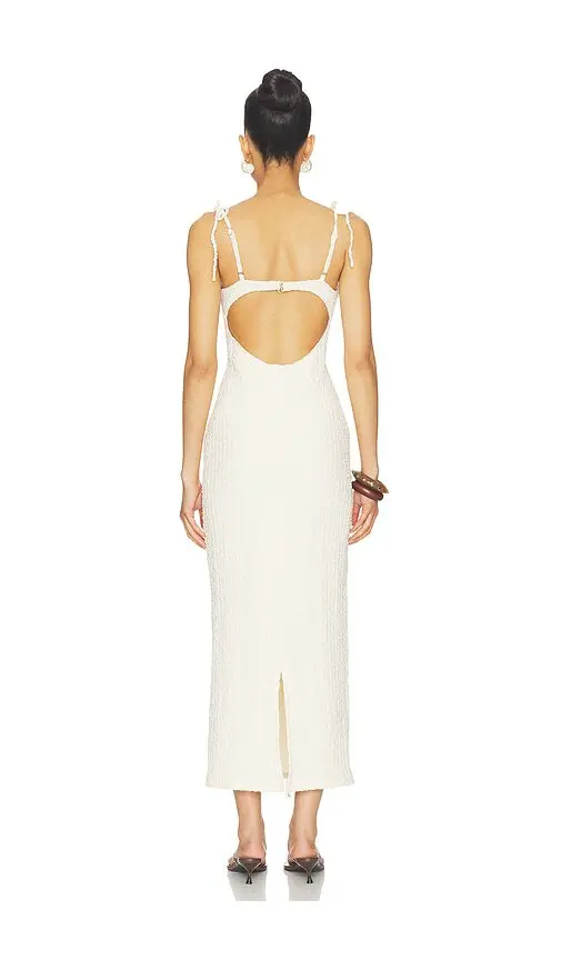 MONTCE X Elsa Hosk Petal Long Slip Dress - Amalia Texture