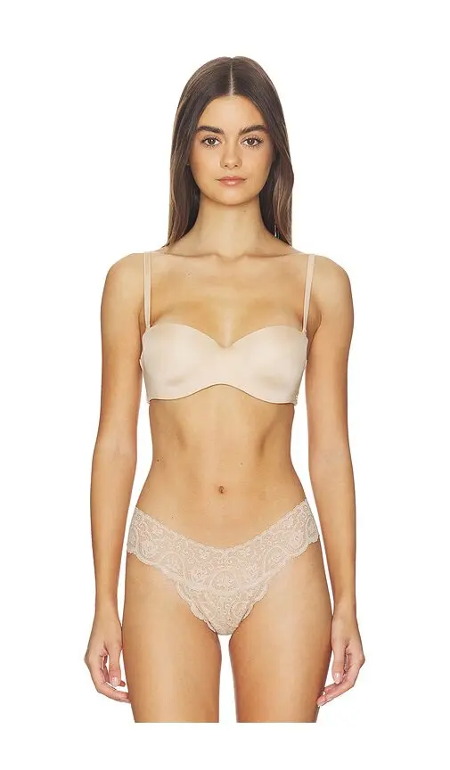 Cosabella Lisciante Strapless Bra In Nude - Sabbia