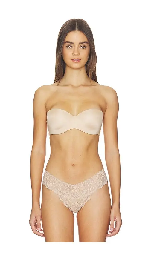 Cosabella Lisciante Strapless Bra In Nude - Sabbia