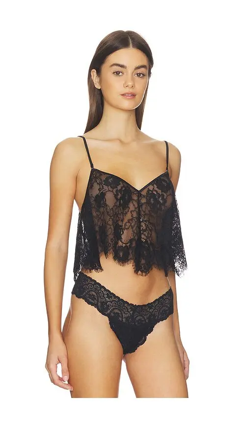 FLEUR DU MAL Juliet Lace Flutter Cami Top