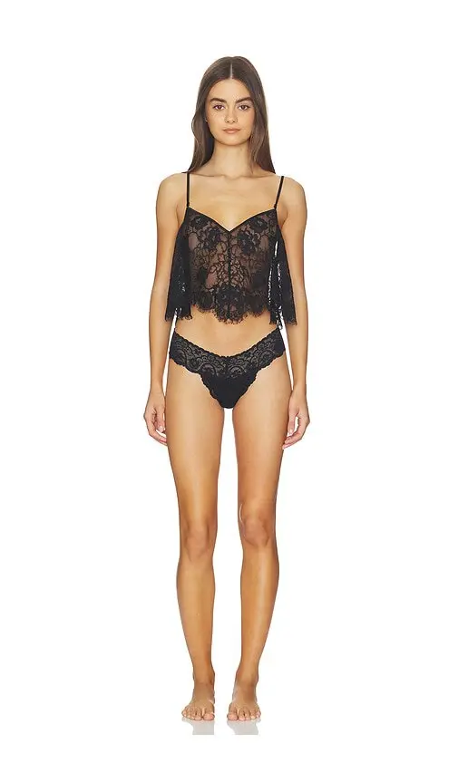FLEUR DU MAL Juliet Lace Flutter Cami Top