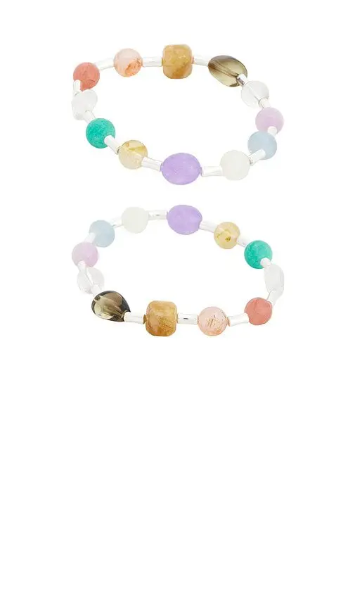 CASA CLARA Martinique Bracelet Set - Gemstone