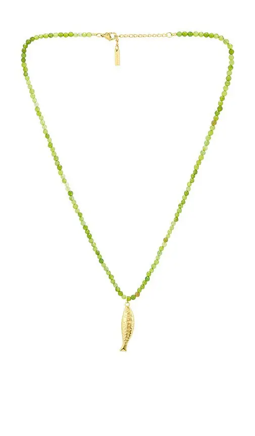 CASA CLARA Lume Necklace - Chartreuse