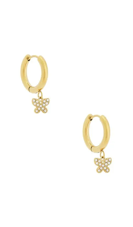 CASA CLARA Mari Drop Earrings - Gold