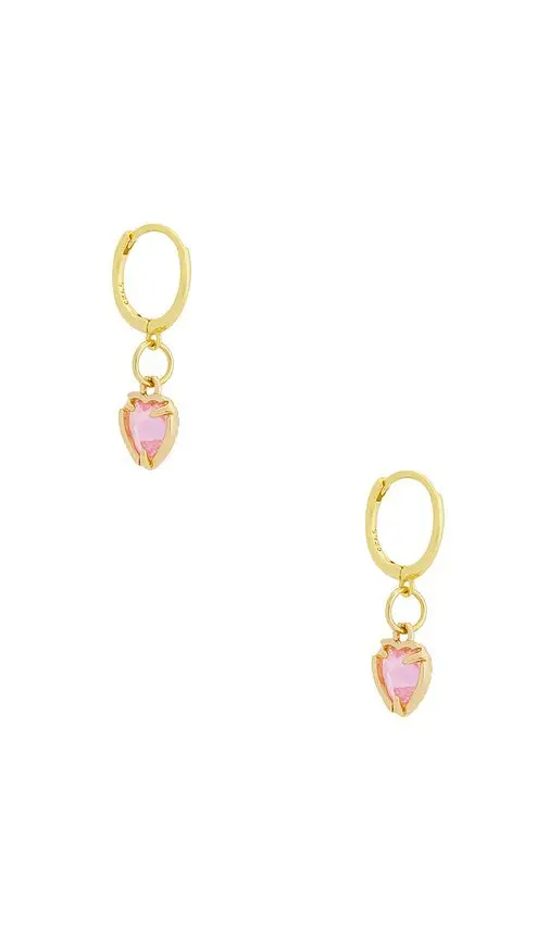 CASA CLARA Deco Earrings - Rose