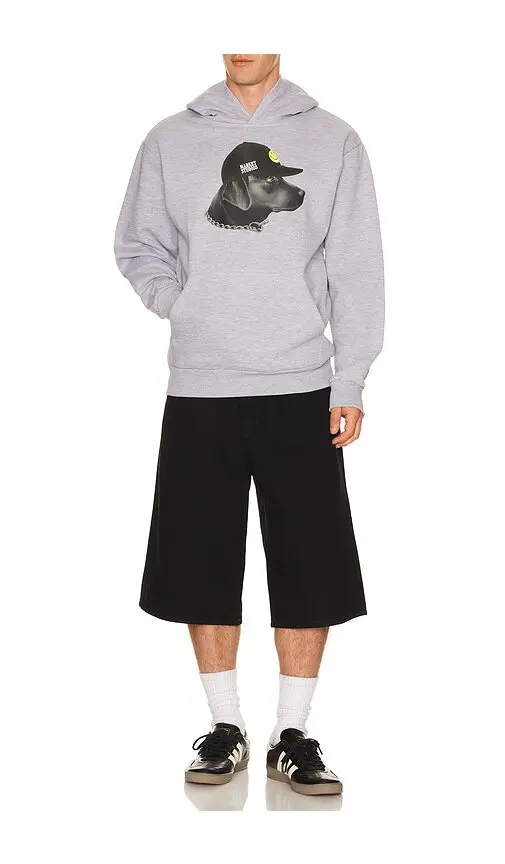 MARKET Smiley Dog Got Style Hoodie - Ash Grey
