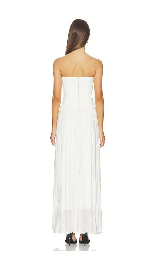 Simkhai Adalys Bustier Dress - Ivory