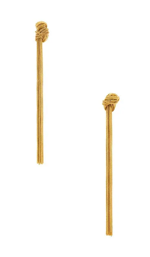 Shashi Le Pompon Ii Earrings - Gold