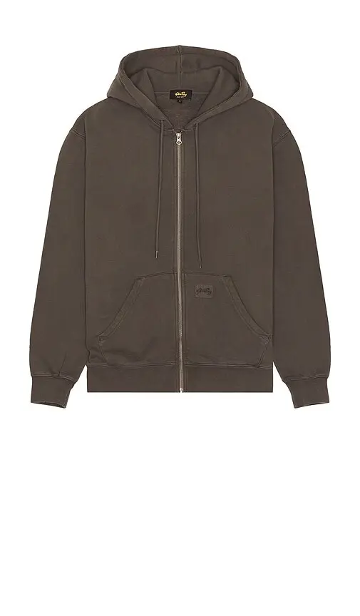 STAN RAY Patch Zip Hoodie - Raven Black