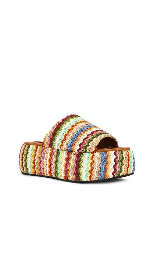 SIMONMILLER Cloudy Platform Sandal - Tropical Twist