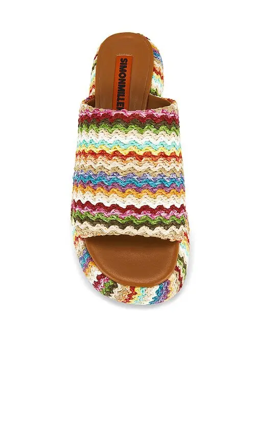 SIMONMILLER Cloudy Platform Sandal - Tropical Twist