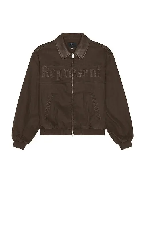 REPRESENT Roscoe Bomber Jacket - Whisky