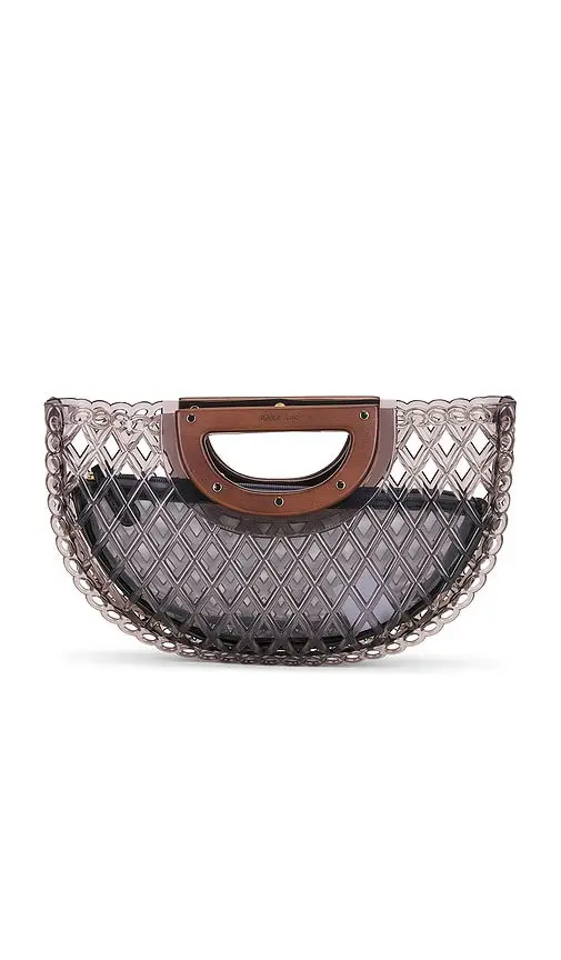 Dolce Vita Solandra Jelly Fan Bag - Smoke