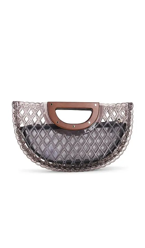 Dolce Vita Solandra Jelly Fan Bag - Smoke