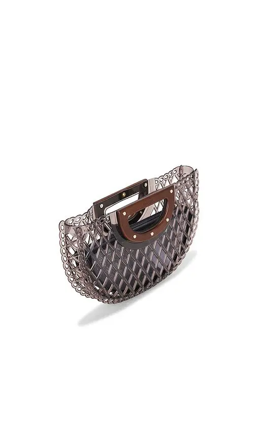 Dolce Vita Solandra Jelly Fan Bag - Smoke
