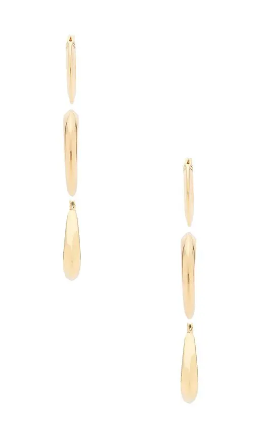 Ettika Modern Shapes Earring Set