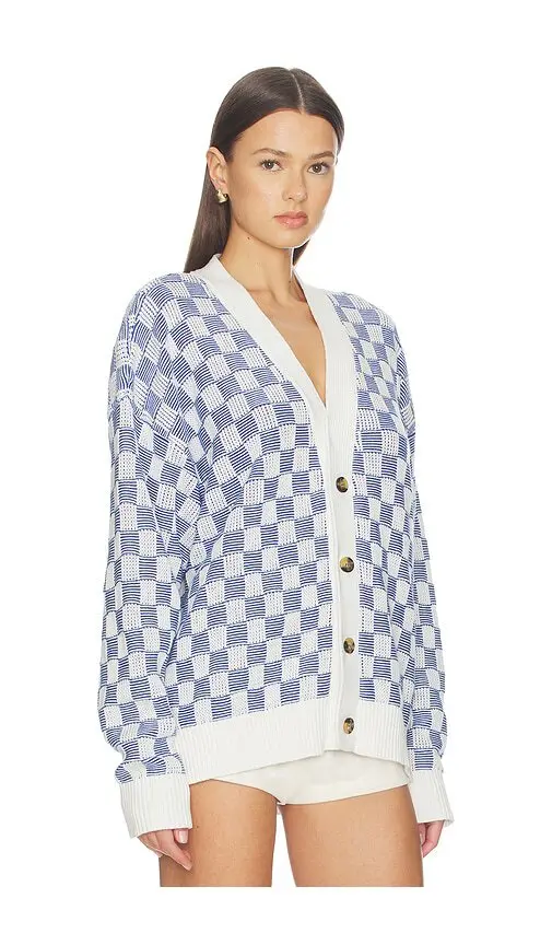 Tommy Hilfiger Relaxed Texture Cardigan - Fizzy Blue