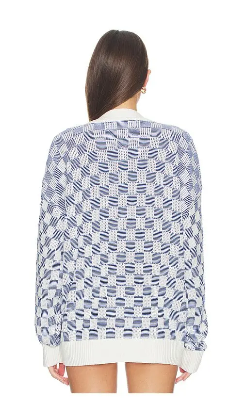 Tommy Hilfiger Relaxed Texture Cardigan - Fizzy Blue