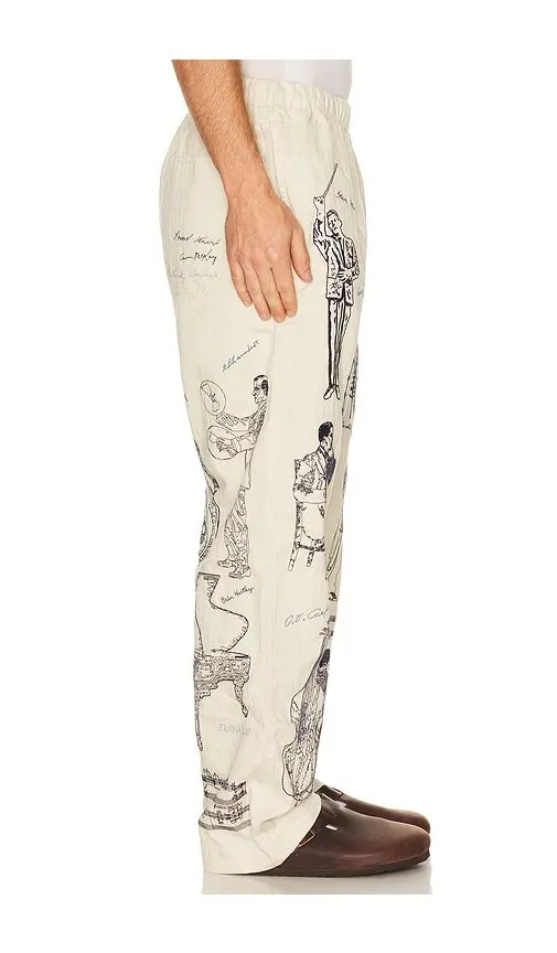 SAMUEL ZELIG Orchestra Pant - Natural