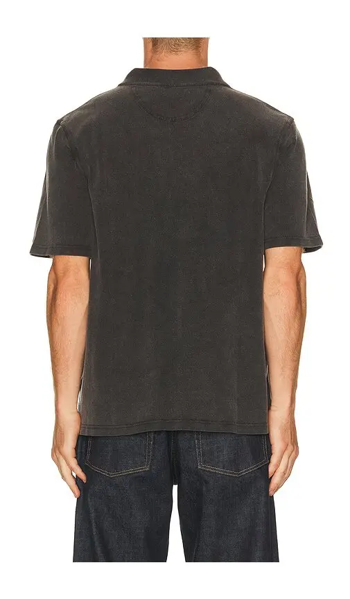 CORRIDOR Pique Polo - Black