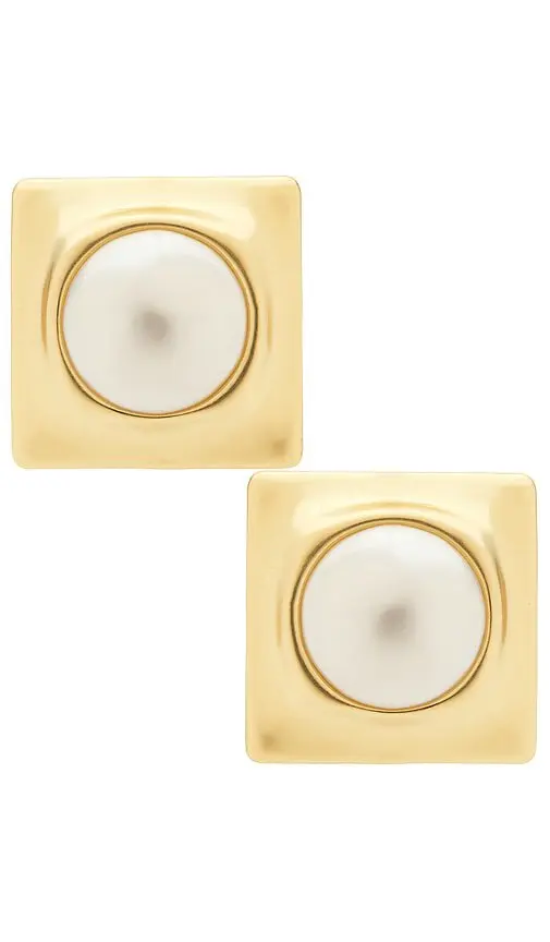 Ronny Kobo Joan Earrings - Pearl