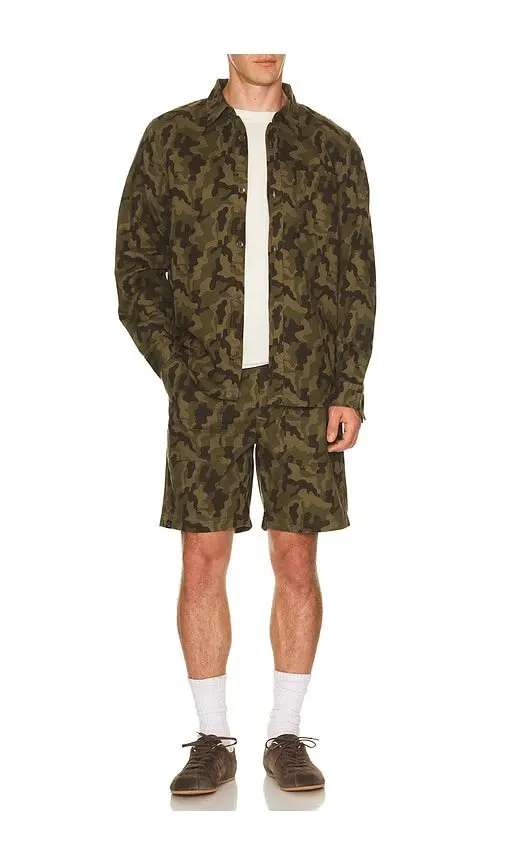 Barefoot Dreams Cotton Canvas Twill Utility Short