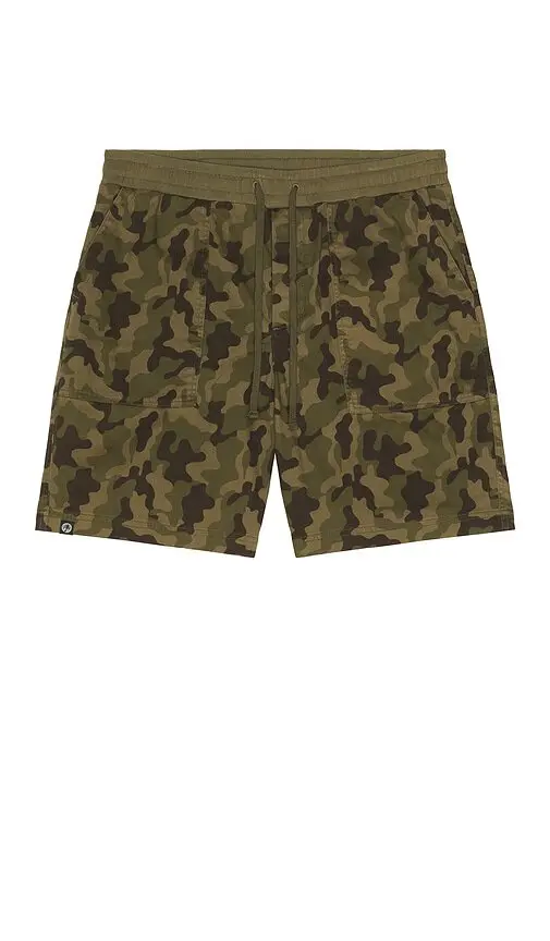 Barefoot Dreams Cotton Canvas Twill Utility Short