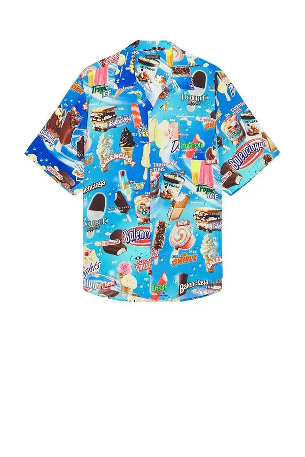 Balenciaga Short Sleeve Minimal Shirt