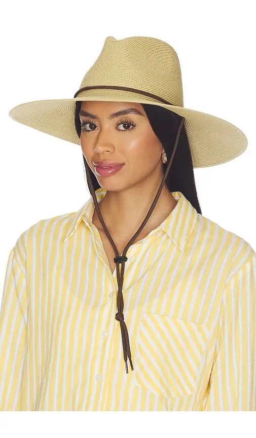Brixton Mitch Packable Sun Hat - Tan