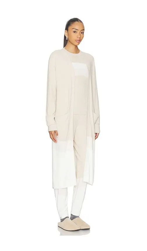 Barefoot Dreams Cozychic Ultra Lite Wavy Long Cardigan