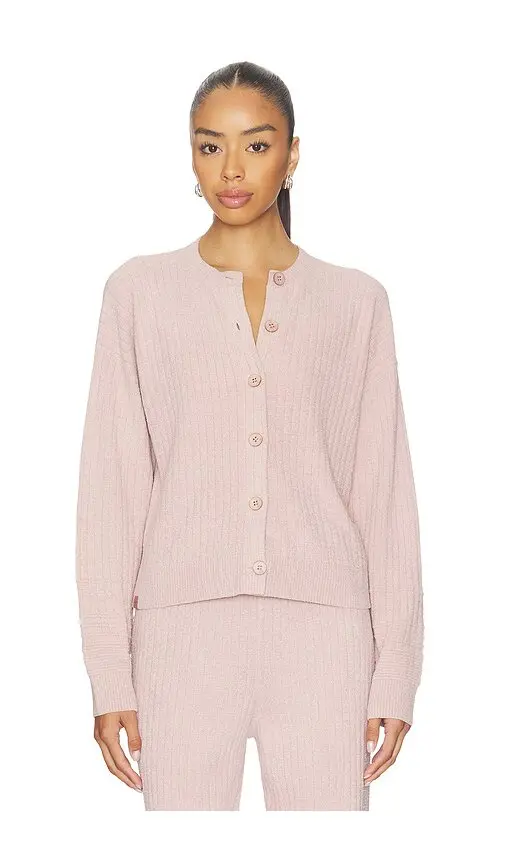 Barefoot Dreams Cozychic Ultra Lite Textured Rib Cardigan