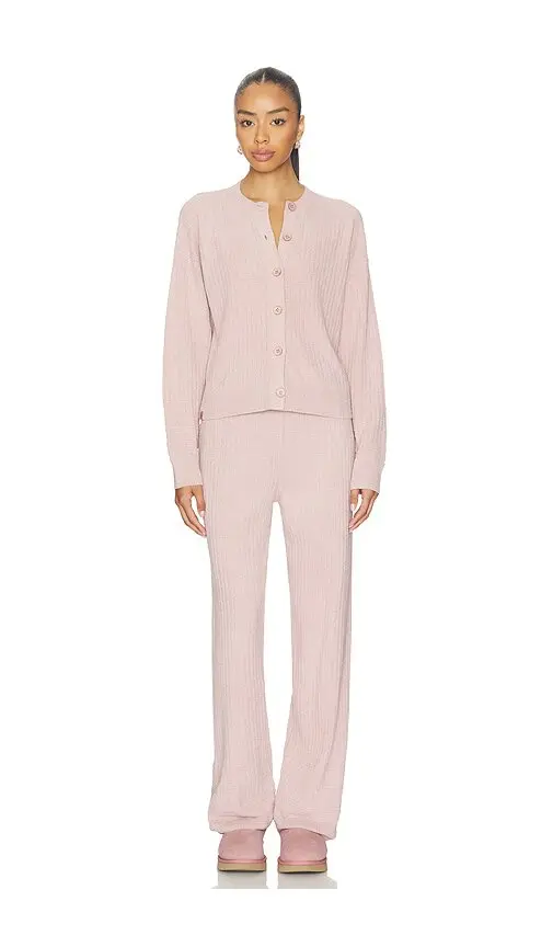 Barefoot Dreams Cozychic Ultra Lite Textured Rib Cardigan