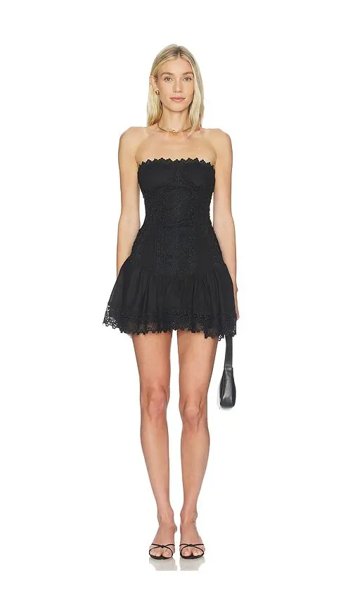 Charo Ruiz Ibiza Julisse Short Dress - Black