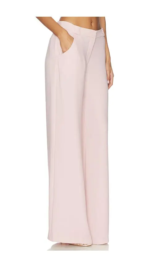 Amanda Uprichard Tailored Wide Leg Pants - Mochi