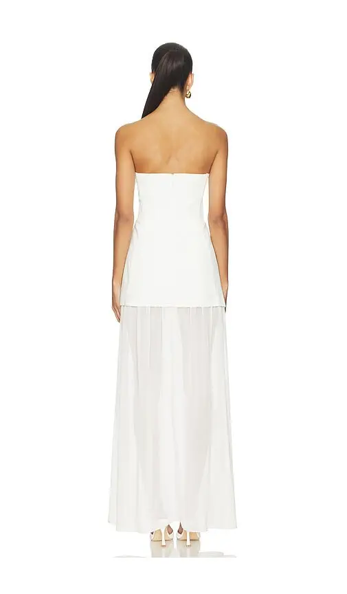 Amanda Uprichard Christy Maxi Dress - Ivory