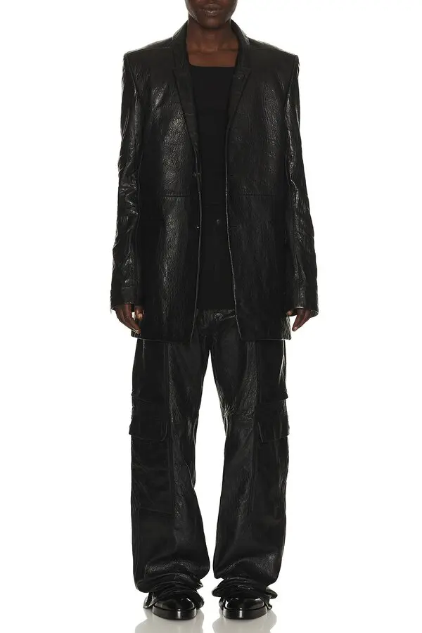 Rick Owens Concordian Leather Jacket