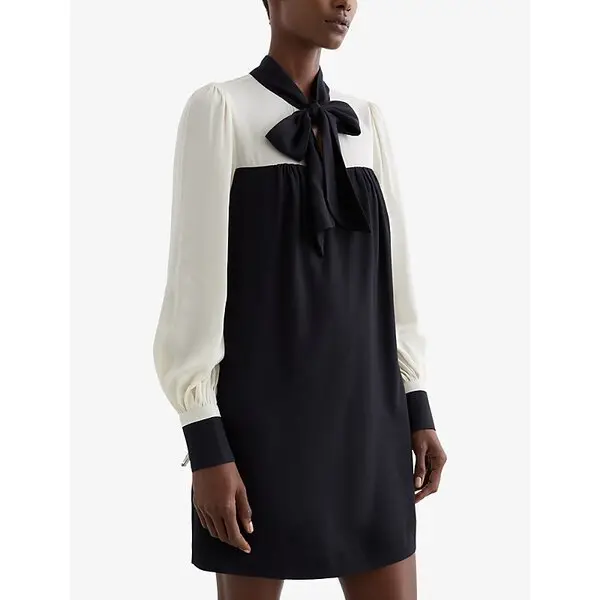 REISS Woven Mini Dress